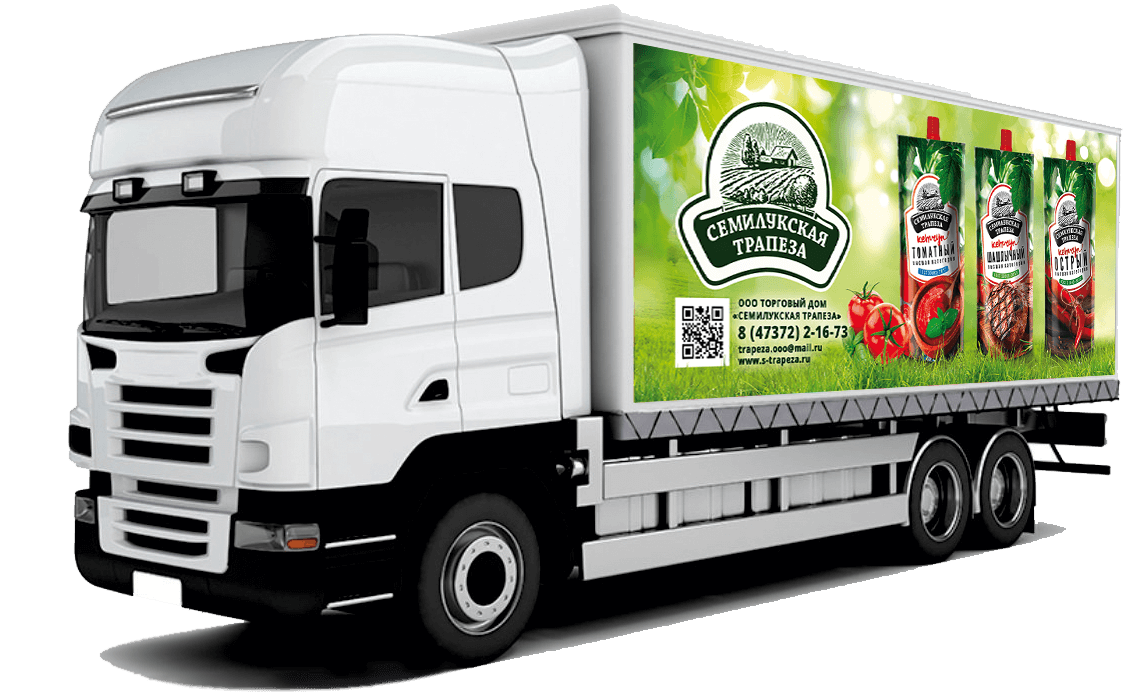 Оплата и доставка продукции «Семилукская Трапеза»
