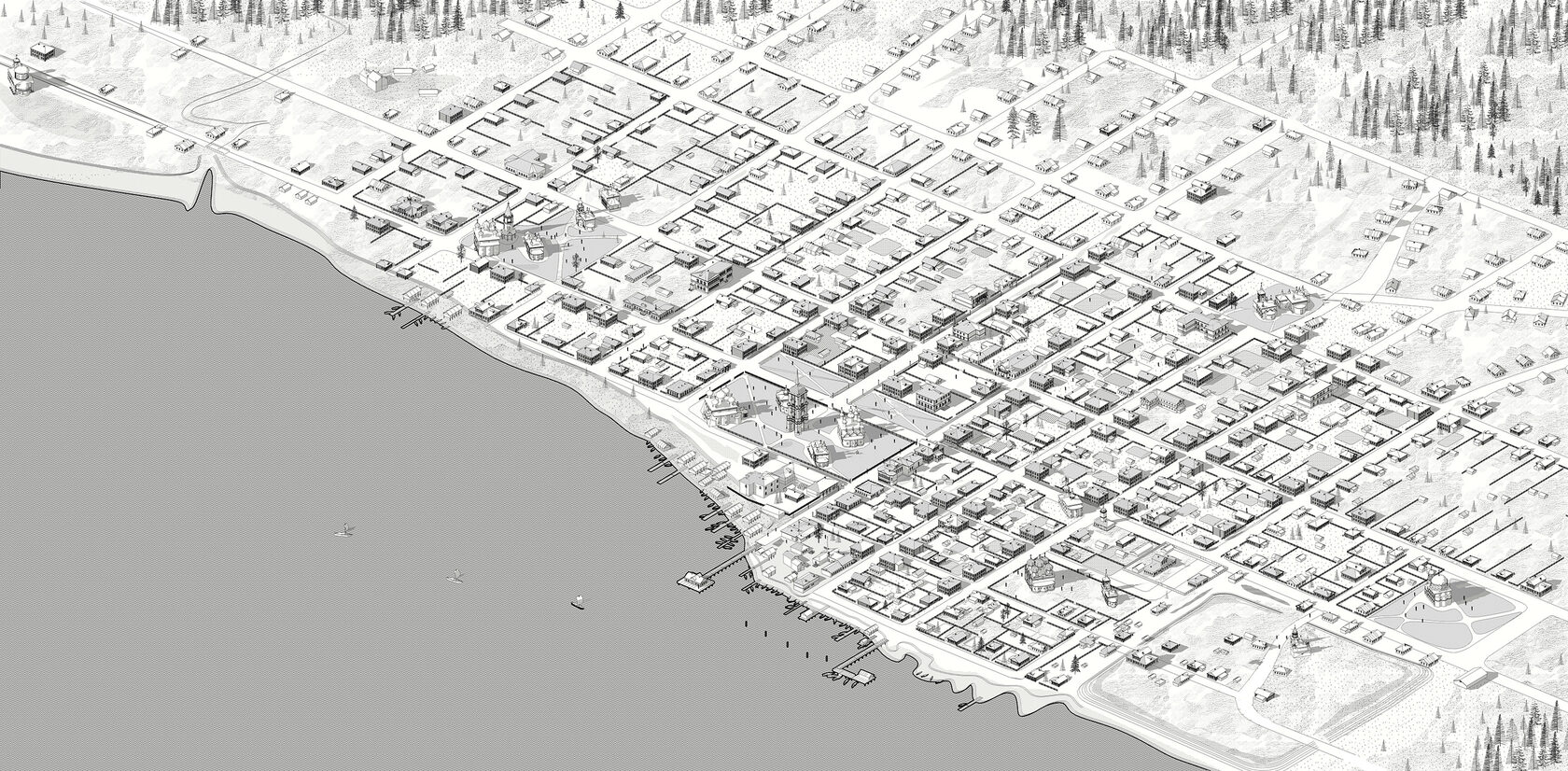 Kargopol Familia map