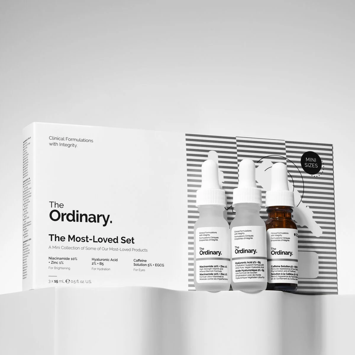 Набор любимых средств The Ordinary The Most-Loved Set mit Hautpflege-Trio