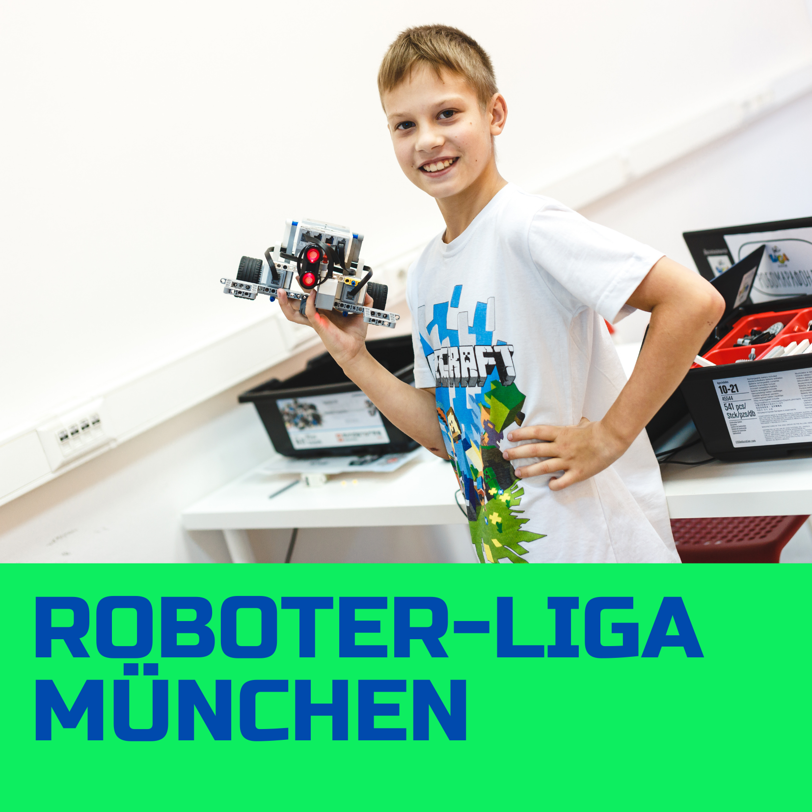 Liga der Roboter - Robotik für Kinder