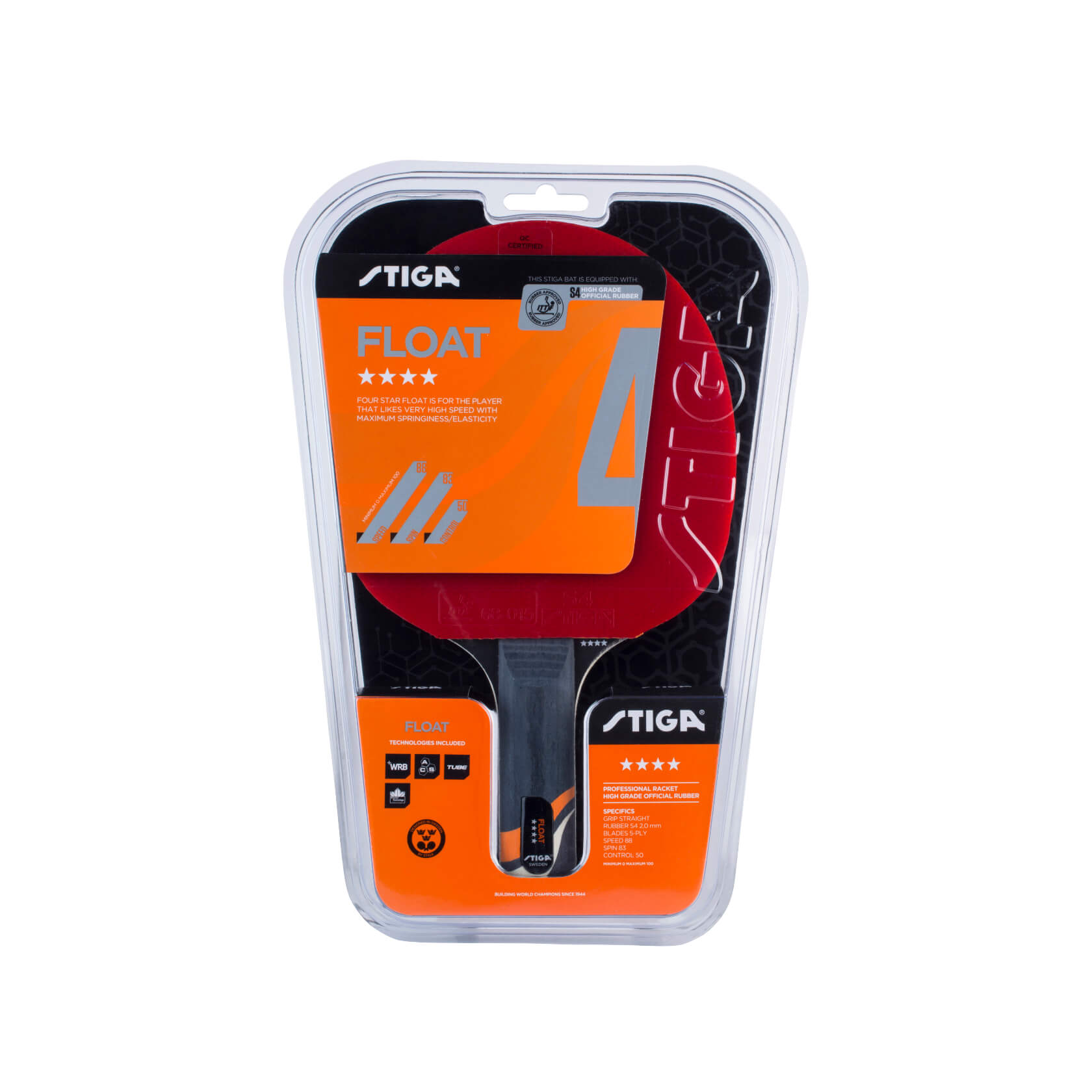 Stiga Float 4-Star ракетка для настольного тенниса – купить по ...